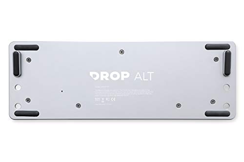 DROP ALT Mechanical Keyboard β 65% (67 Key) Gaming Keyboard, Hot-Swap Switches, Programmable Macros, RGB LED Backlighting, USB-C, Doubleshot PBT, Aluminum Frame (Cherry MX Brown RGB, Gray)