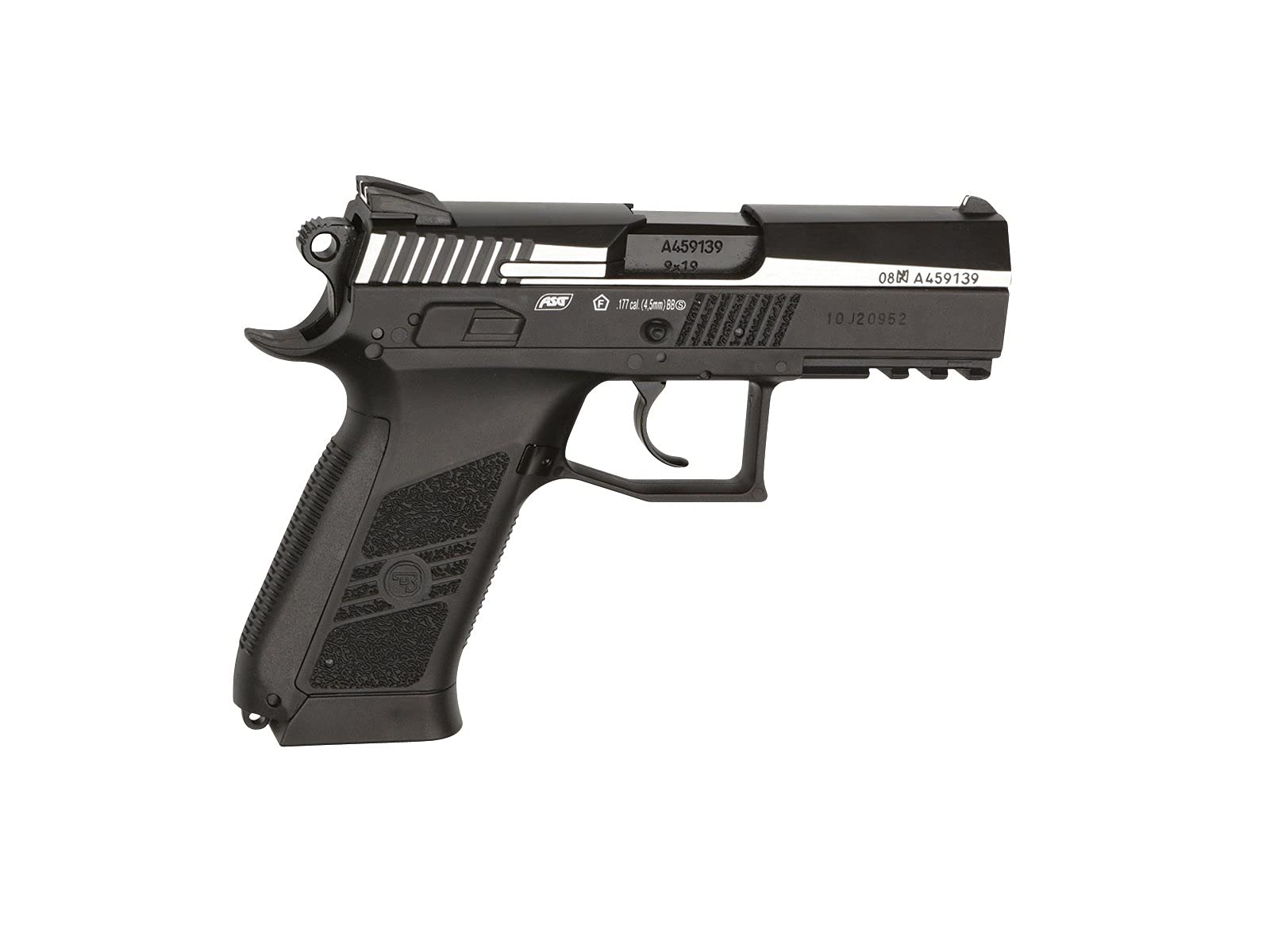 ASG CZ 75 P-07 Duty Two-Tone CO2 BB Gun Pistol .177 cal Steel, Blowback