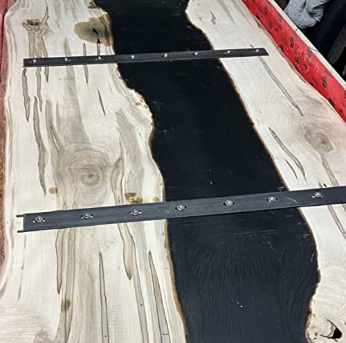 C CHANNEL SUPPORT BRACING, C Channel Support Bracing, Metal Bracket, C Channel Bracket, Metal Bracing, Hidden Bracket (Custom Length Support Bracing) Live Edge Wood Table