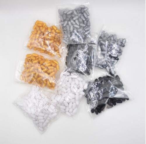 Sopeace 50pc Break Away Safety Clasp for Teething Necklaces and Bracelets Plastic Breakaway Clasps for Necklace (Golden)
