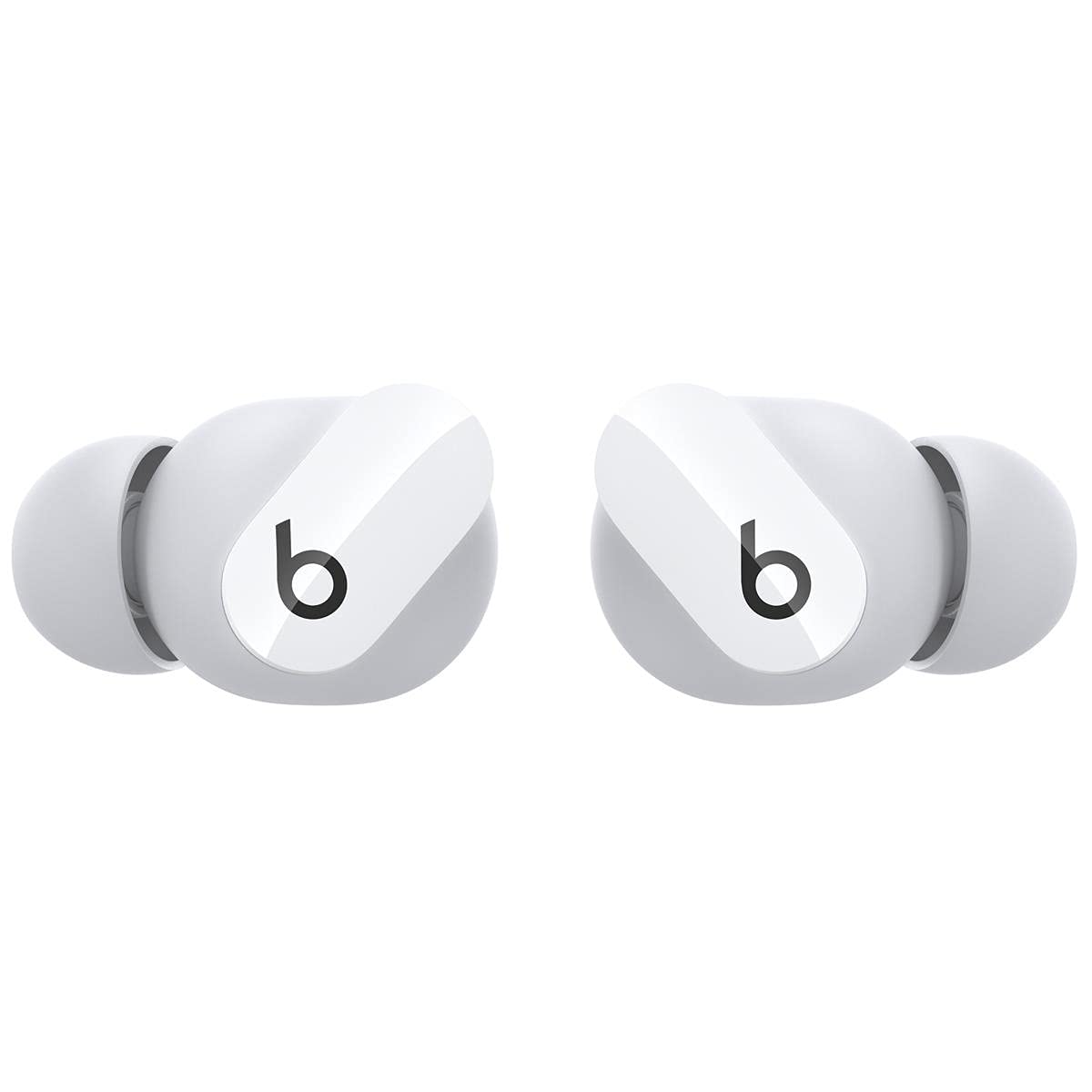 Beats by Dr. Dre Studio Buds True Wireless Noise-Canceling in-Ear Earphones, White with Powervault III 10000mAh Wireless Charger