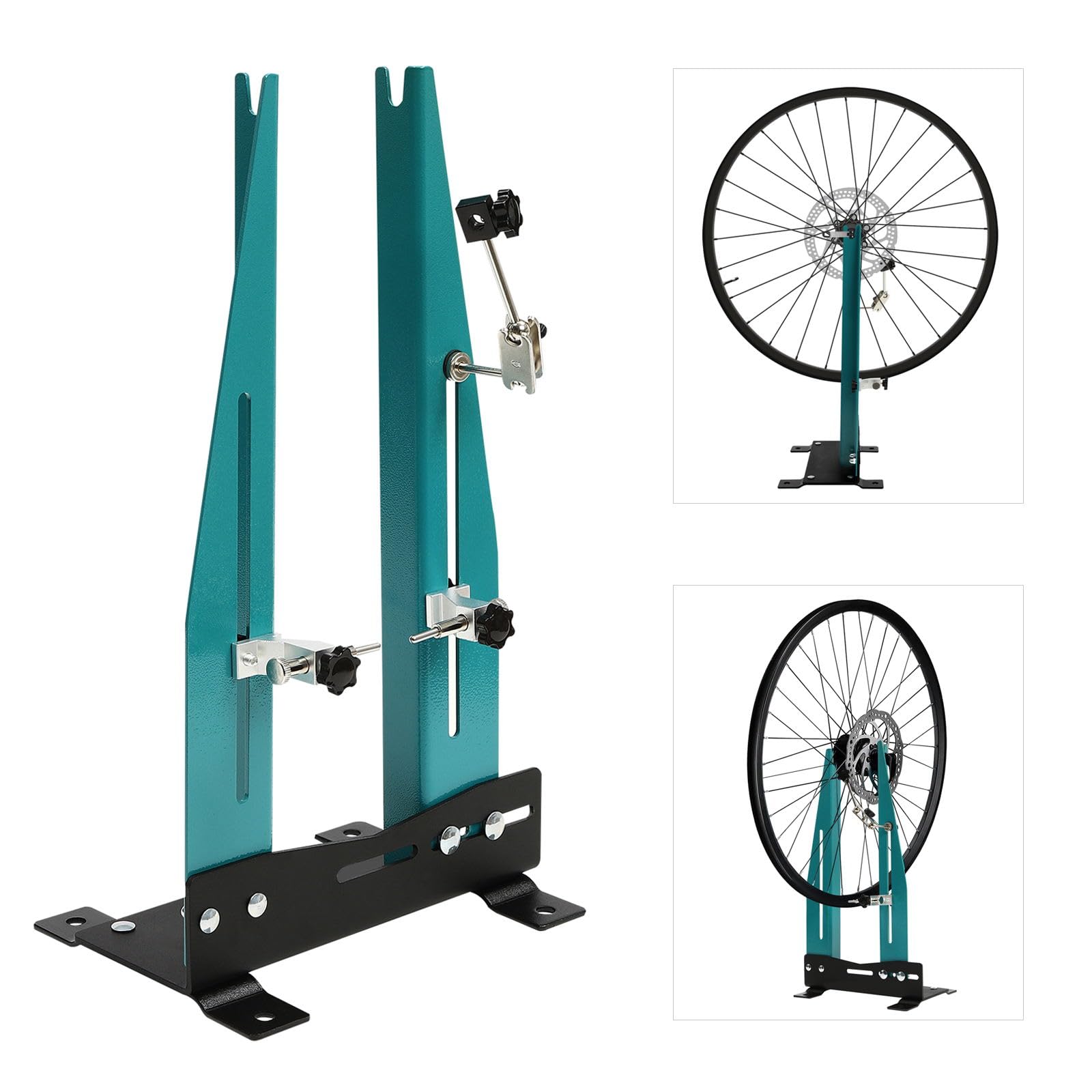 biniliubi Wheel Truing Stand - Professional Bicycle Wheel Maintenance, Removable Multi-function Bicycle Wheel Alignment Repair Tool ,Great Tool for Rim Truing For MTB Road