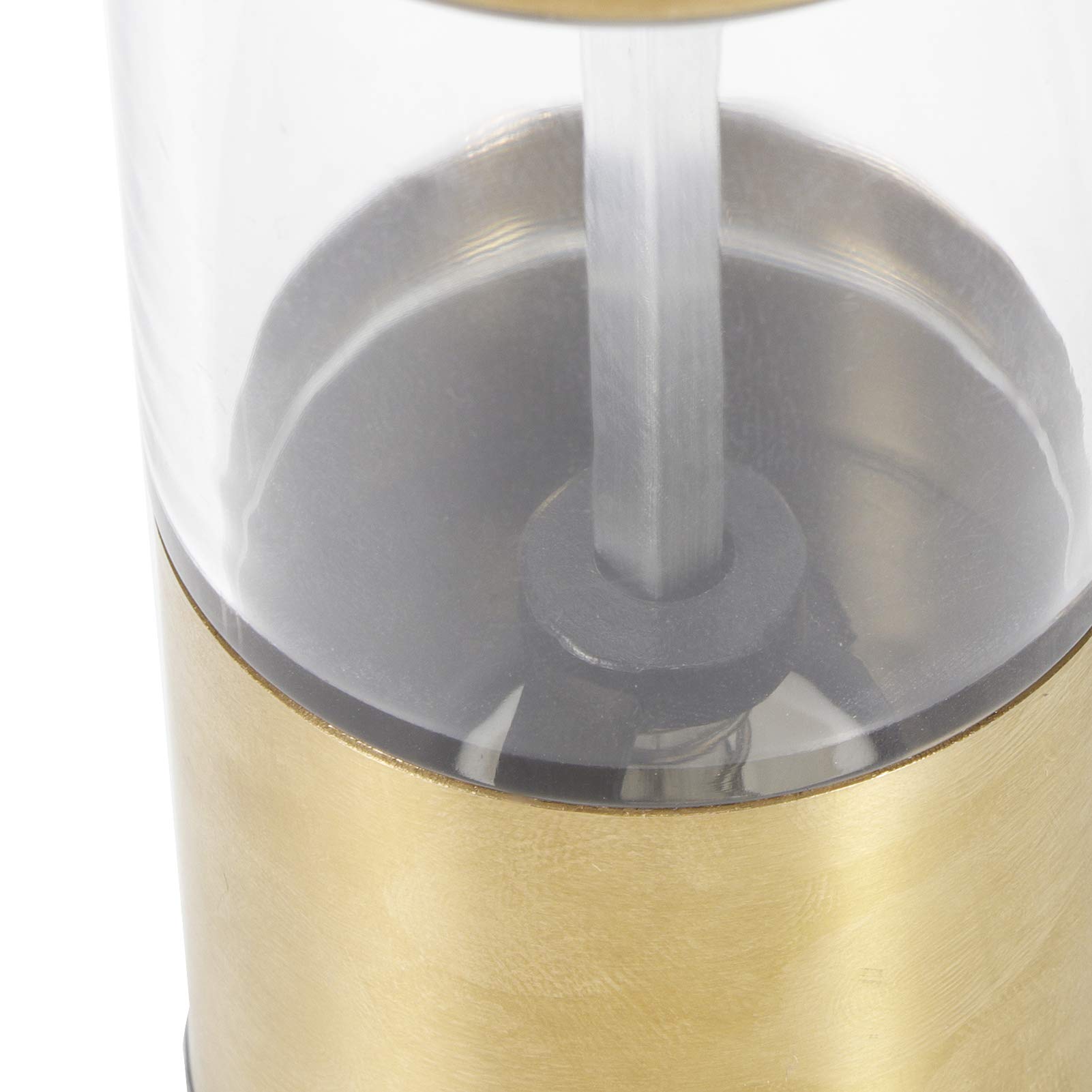 BORDSTRACT Pepper Grinder, Stainless Steel Salt and Pepper Grinder Salt Spice Mill Adjustable Coarseness Grinder, Seasoning Grinding Kitchen Tool for Cooking Gold)