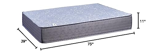 Nutan 11-Inch Firm Foam Encased Euro Top Gel Infused innerspring Mattress, Twin