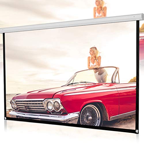 APAINI 60/72/84 Inch Projection Screens Projector Screen 16:9 Home Cinema Theater Projection Portable Screen (Size : 84 inch)