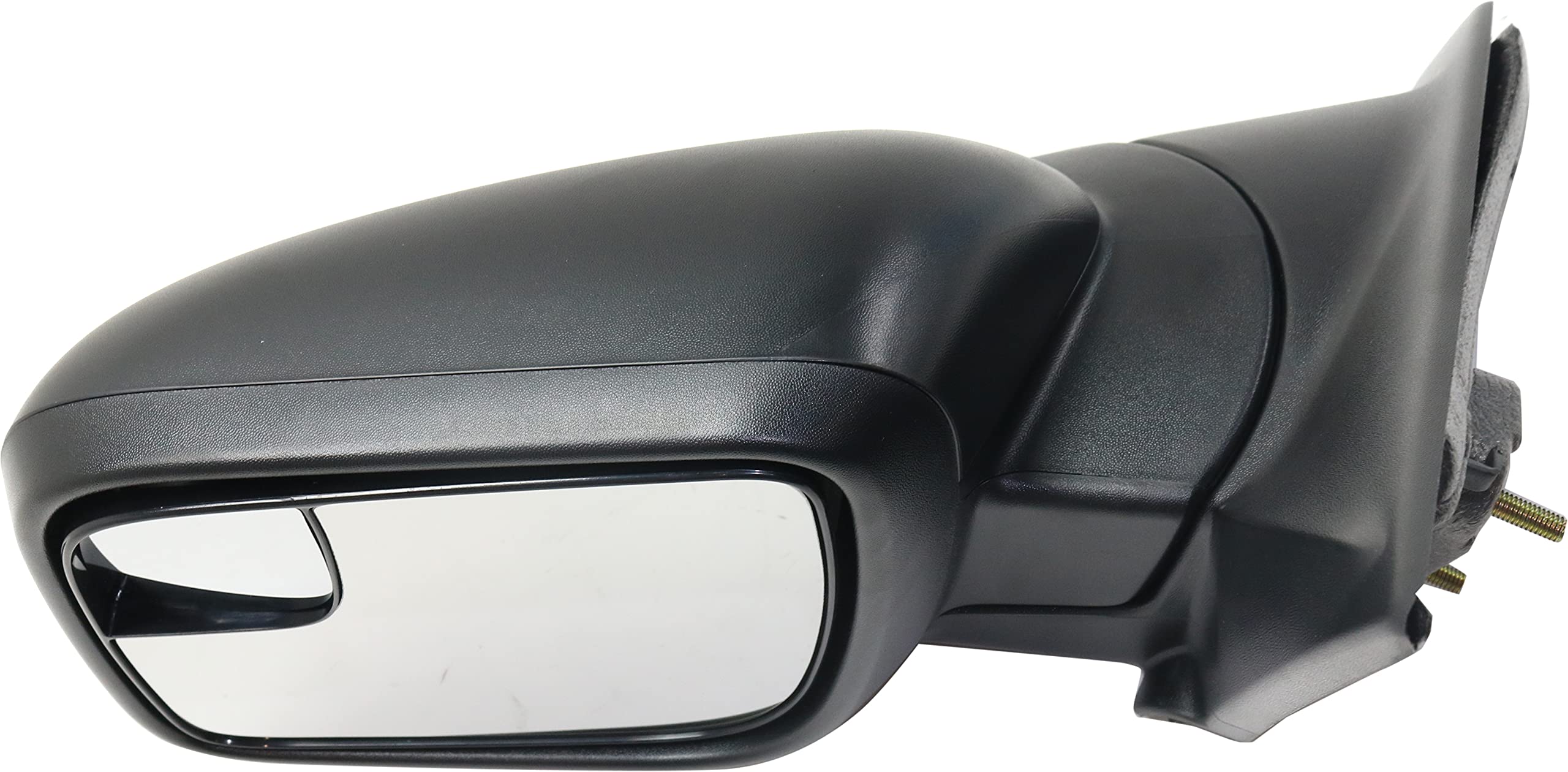 Kool Vue Driver & Passenger Side Power Non-Heated Mirrors for Ford Explorer 2016-2019 Manual Fold With Spotter Glass; Without Signal Light, Memory, Puddle Lamp & Auto-Dimming Textured