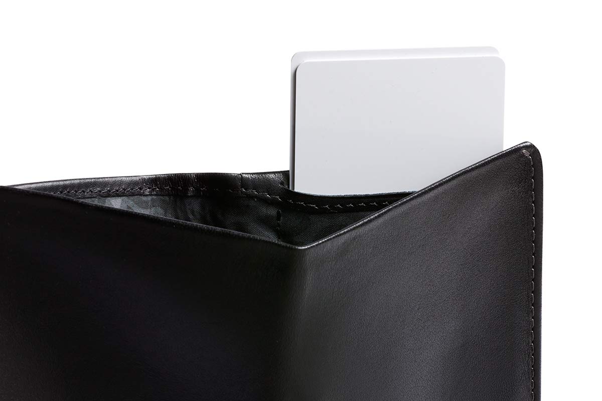 Bellroy Coin Wallet (Slim Coin Wallet, Bifold Leather Design, Holds 4-8 Cards, Magnetic Closure Coin Pouch) - Terracotta