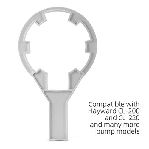 Chlorinator Lid Wrench Opener for Hayward Like CL200 CL220 & CL2002S Pool Pump lid Wrench A Must-Have Tool Replacing Chlorinator O-Ring
