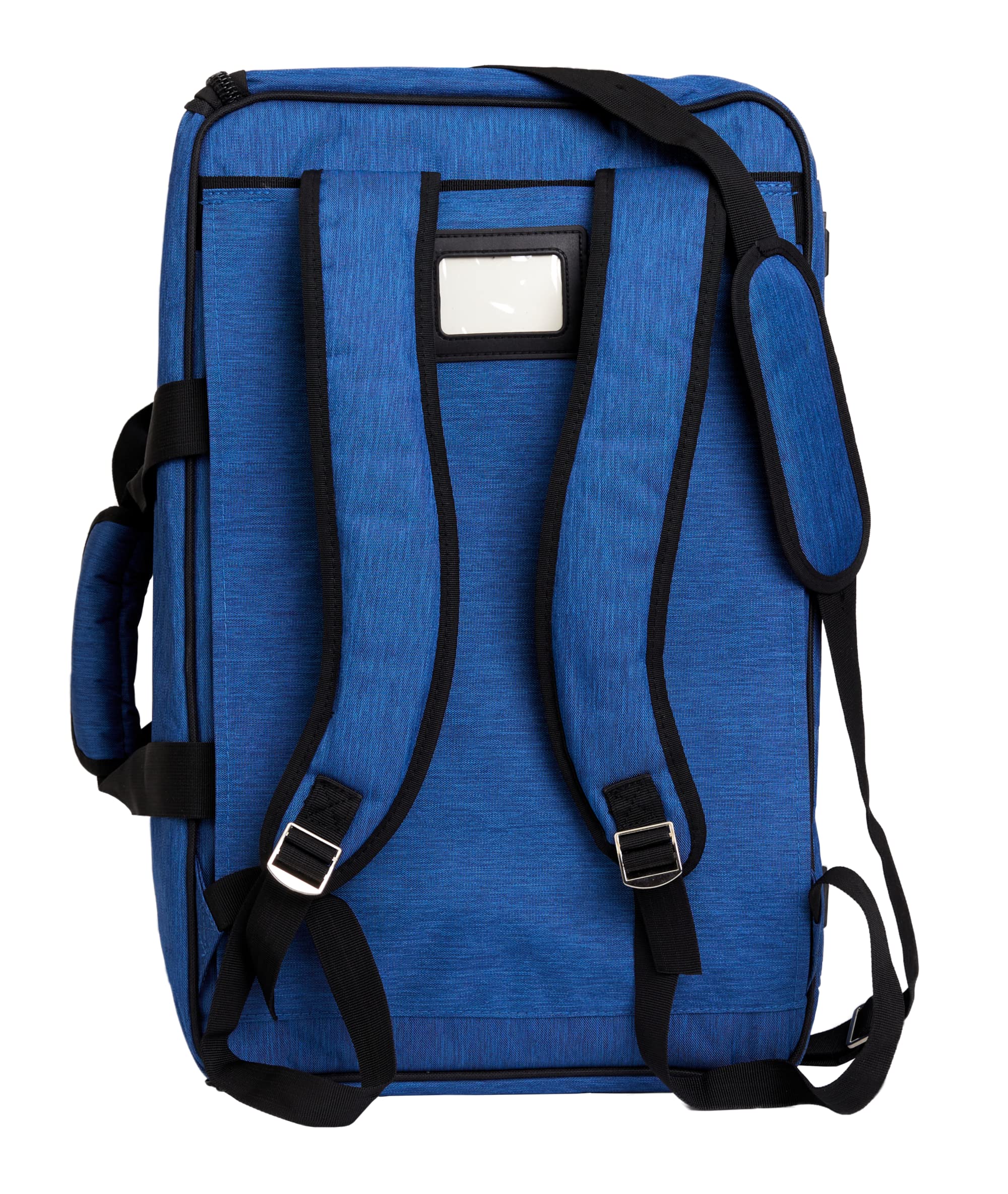 Board Game Bag - [Backpack/Shoulder Strap/Luggage Slip] - Padded Board Game Carrier (Royal Blue)