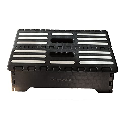 Portable Folding Step, 15" x 8.7" x 5" Lightweight Foldable Step Stool Indoor & Outdoor Mobility Step for Seniors, Pets and More