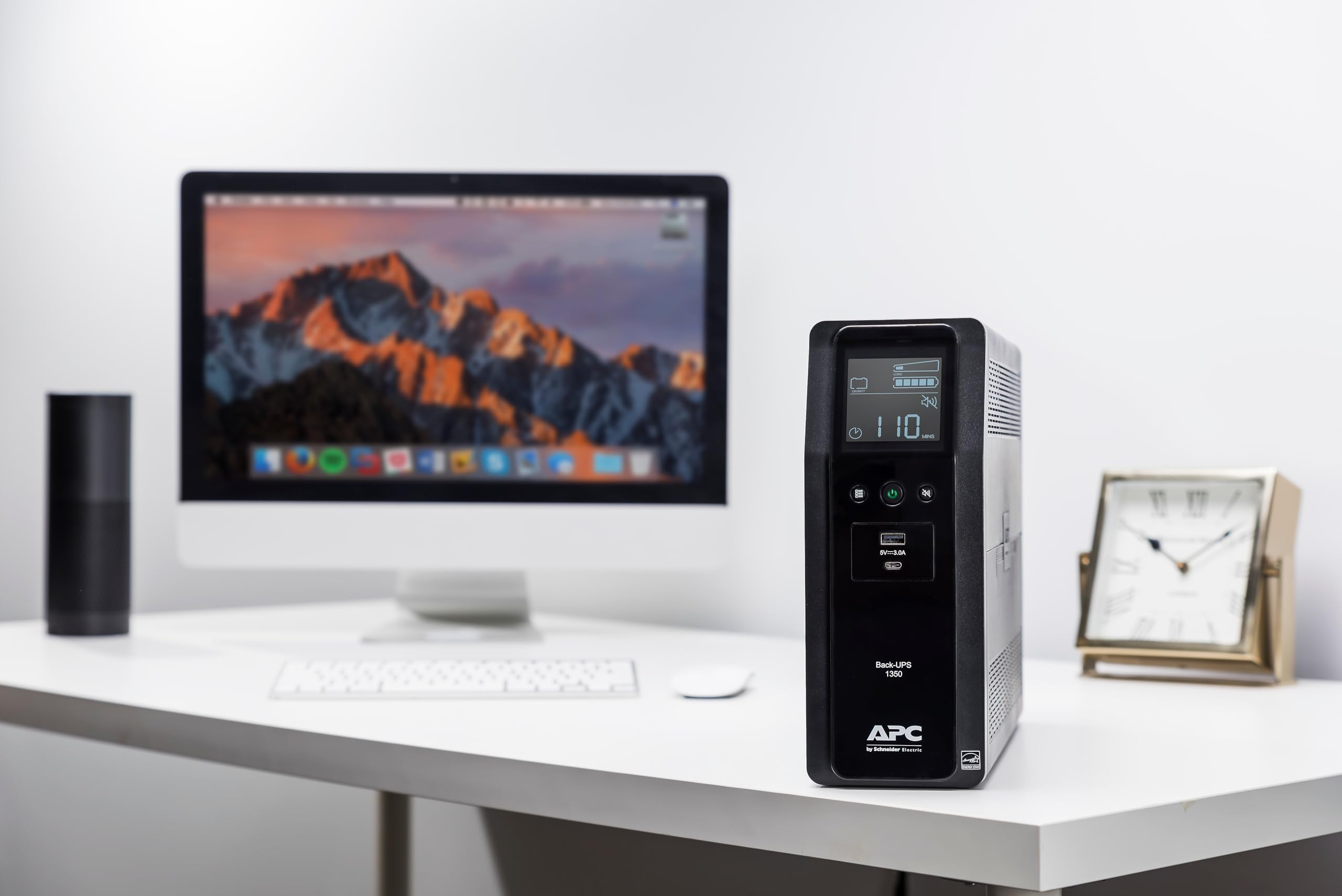 APC BN1350M2 Back-UPS PRO BN Series Battery Backup System, 10 Outlets, 1,350 VA, 1,080 J