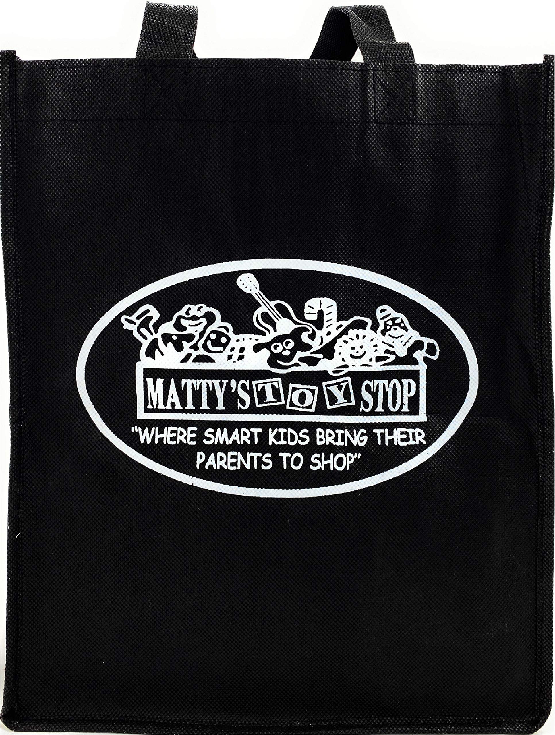 Mɑtty's Toy Stop Deluxe 51pc Giant Wood Tower Stacking Game with Storage Bag (Starts 17" Tall)
