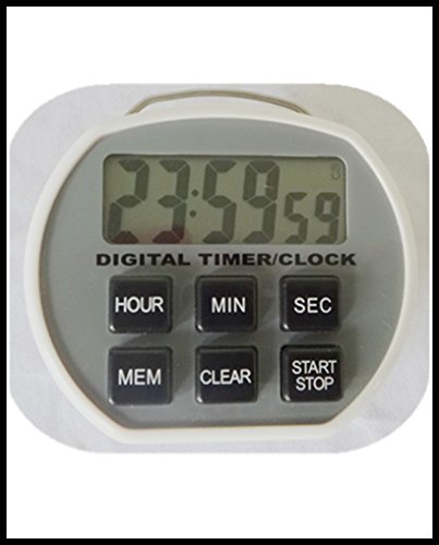 Boone Hearth Digital Food Thermometer/Kitchen Timer/Stopwatch/Clock