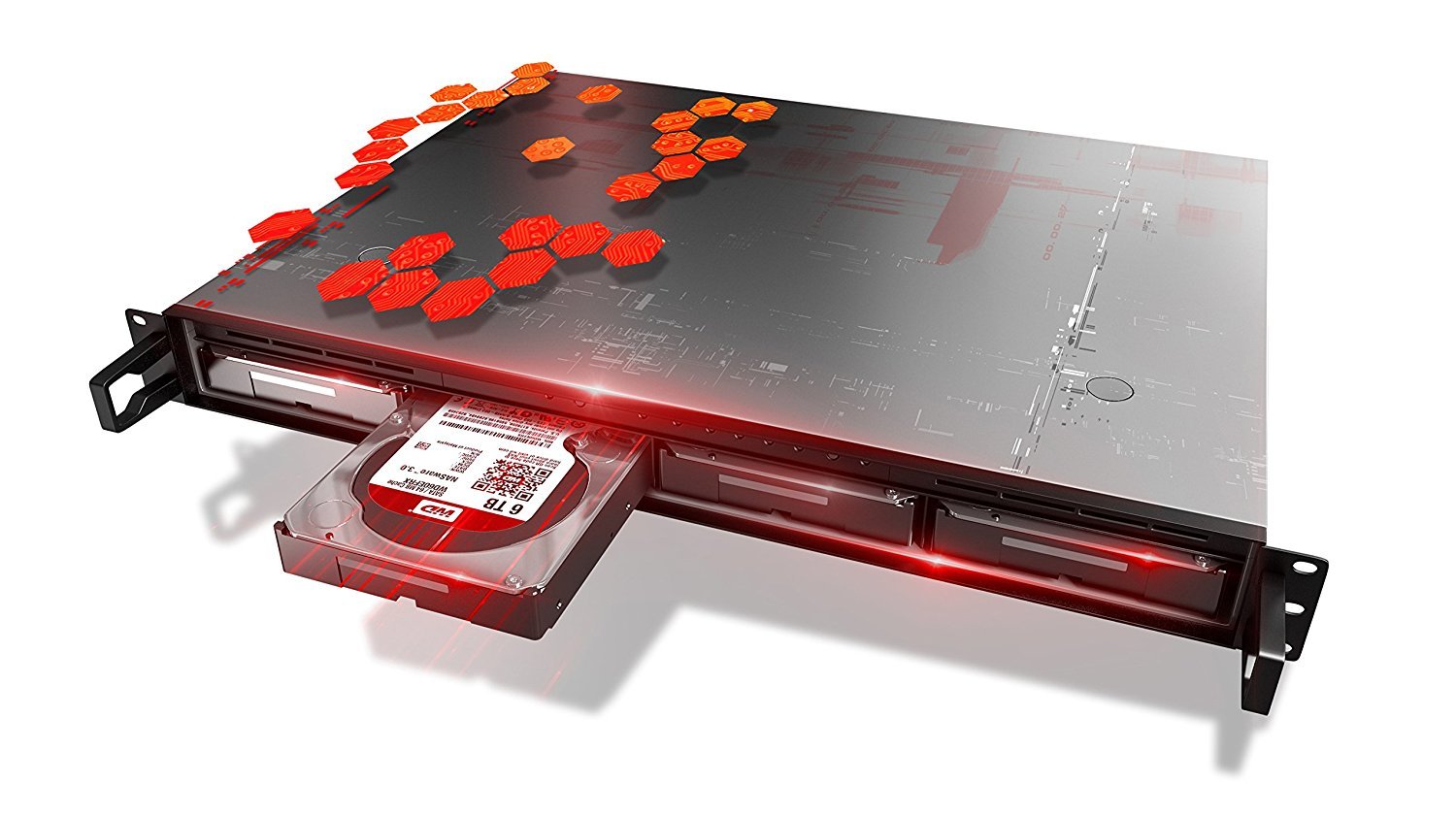 Western Digital 10TB WD Red NAS Internal Hard Drive - 5400 RPM Class, SATA 6 Gb/s, CMR, 256 MB Cache, 3.5" - WD100EFAX (Old Version)