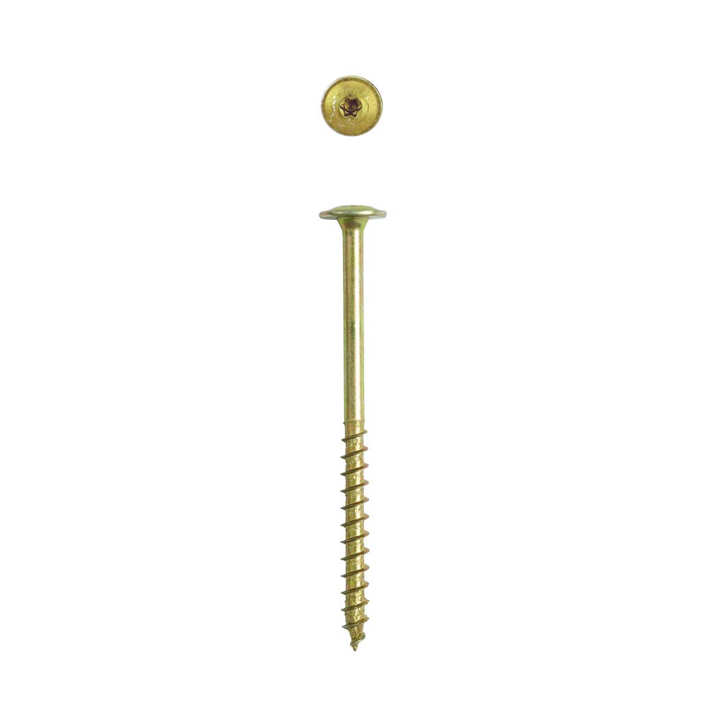 SPAX 4281020500754 10X3 MP WH INT Screw, 10 x 3 (1 lb.) Yellow