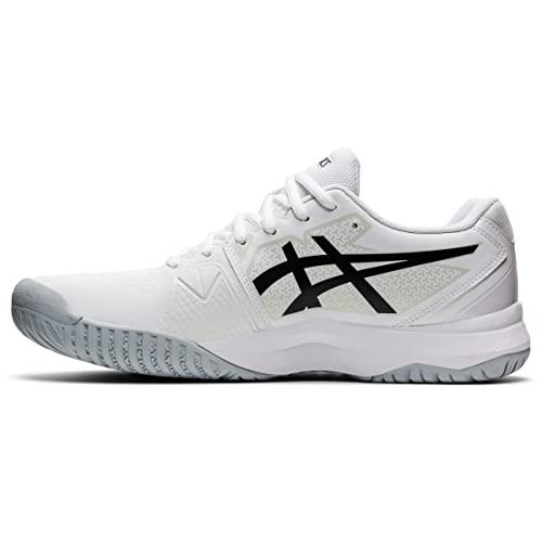 ASICS Men's Gel-Challenger 13 Tennis Shoes, 11, White/Black