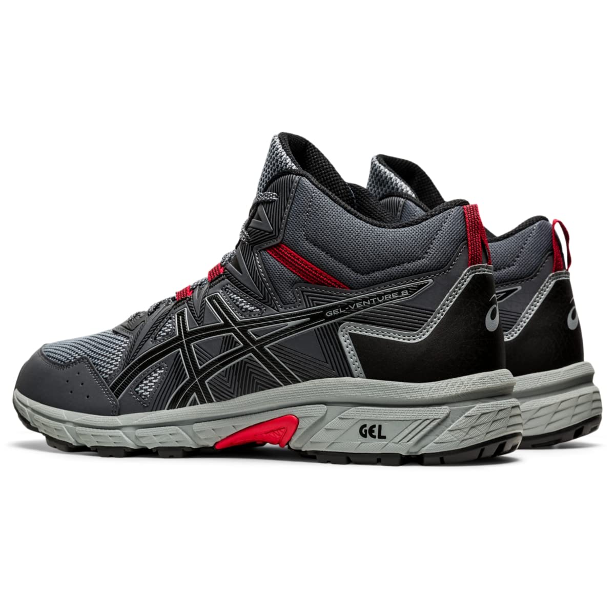 ASICS Men's Gel-Venture 8 Mid Top Running Shoes, 11.5, Carrier Grey/Sheet Rock