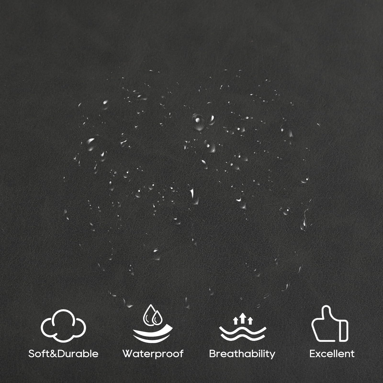 BAIJIAWEI B Loveseat Recliner, Reclining Loveseat with Console, Double Reclining Loveseat, 2 Seater Manual Reclining Couch for Living Room, Office, Home Theater(PU-Grey)