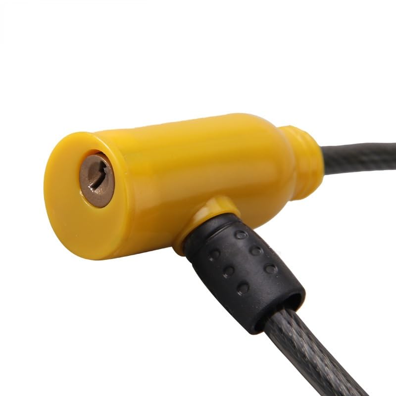 Bike Lock Cable Locks, Safety Wire Locks for Bicycles, Electric Scooters, Anti-Theft Safety Bicycle Locks Bicycle Lock (Color : Red)