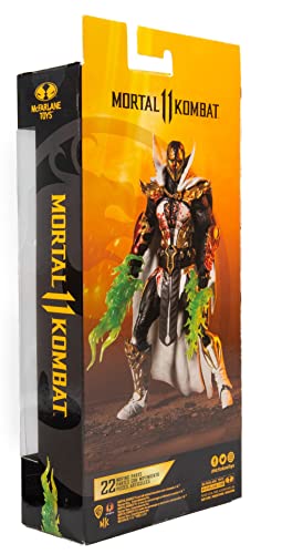 McFarlane Toys Mortal Kombat Malefik Spawn Bloody Disciple 7" Action Figure with Accessories