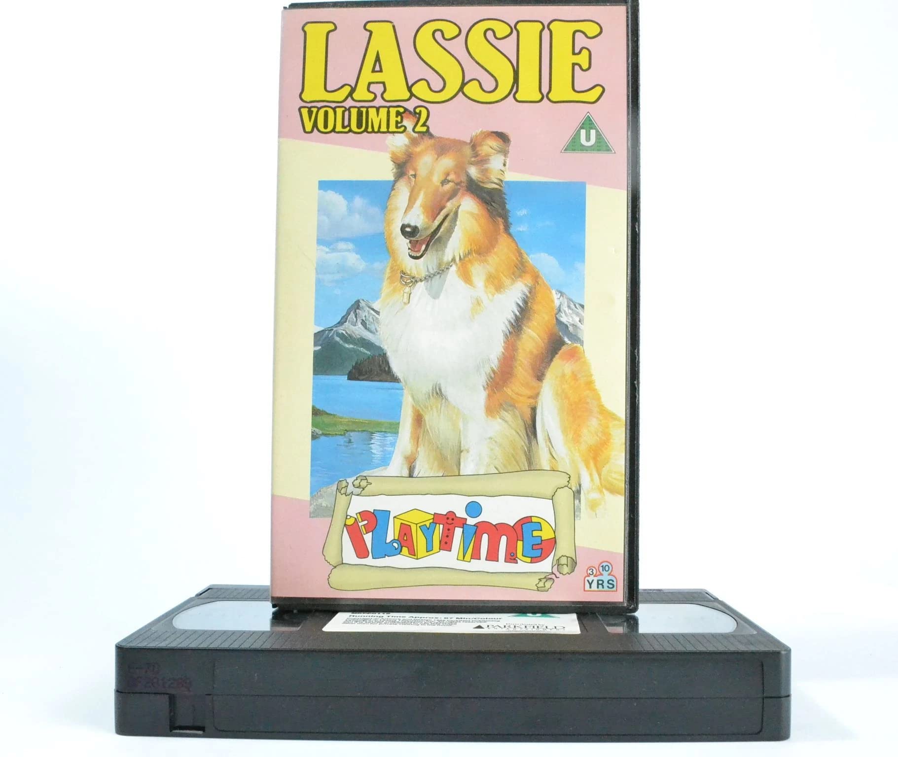 Lassie Volume 2 VHS Video from Playtime suitable for 3 to 10 year old Children