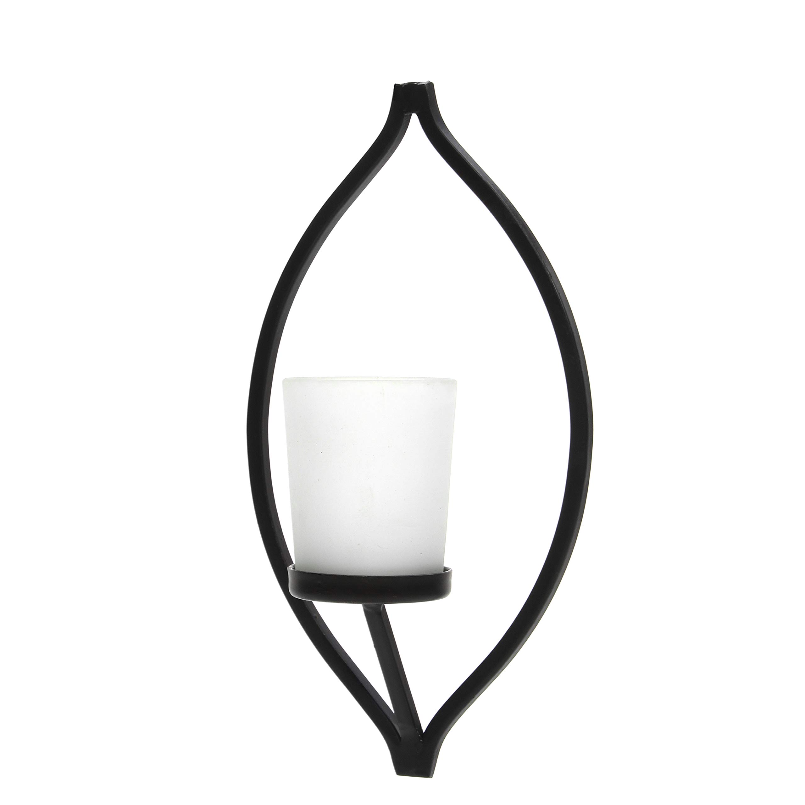 Hosley 16" Diameter Gold Leaf Medallion Wall Sconce 5 Tea Light Cups. Ideal Weddings, Special Occasions Wall Decor, Home, Spa, Aromatherapy, Reiki, Candle Garden. O9