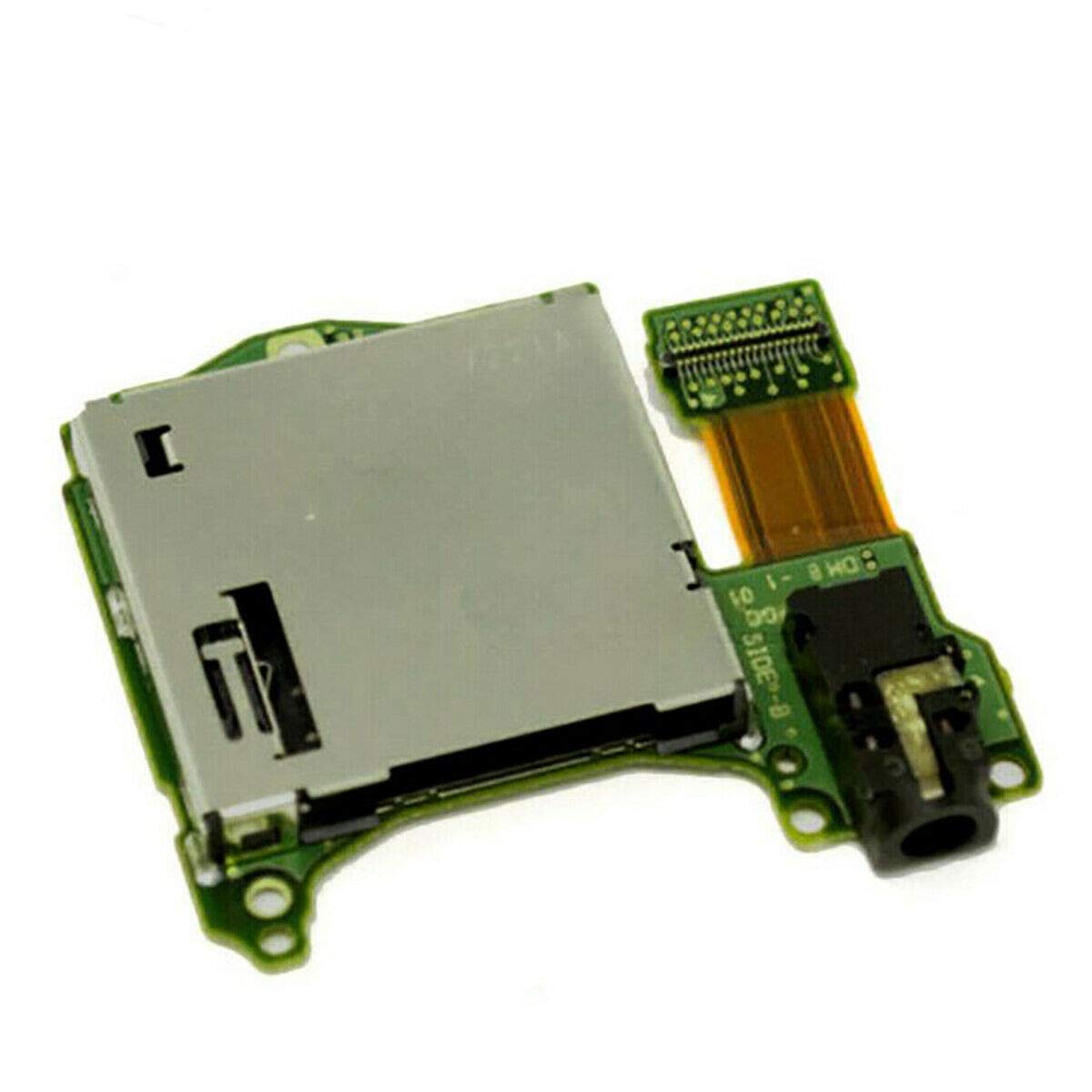 HAC-001 Card Slot Reader Game Cartridge Tray Connector Headphones Jack Port Replacement for Nintendo Switch Repair Part