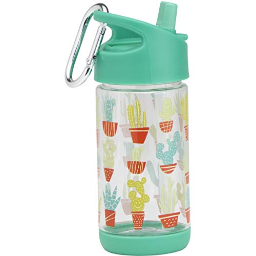 SugarBooger Flip & Sip Clear Tritan Cup, Cactus