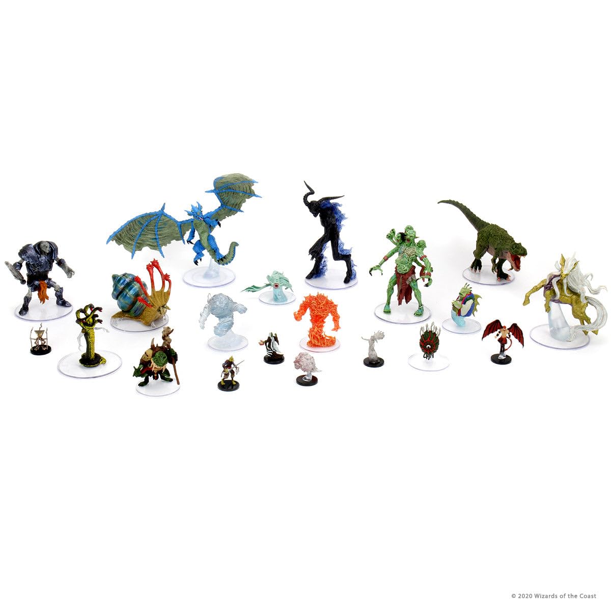 Dungeons & Dragons Icons of the Realms Fangs & Talons Booster Brick (8) Minis