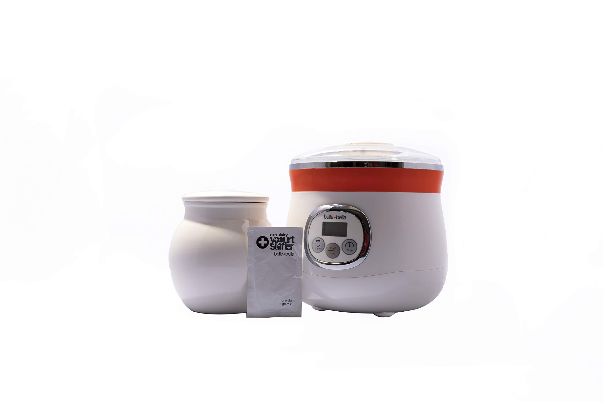 Automatic Yogurt Maker with Free Bonus | Includes one five gram non-dairy yogurt starter | Will make vegan yogurt, Greek yogurt, non-dairy yogurt, plant base yogurt, and dairy yogurt