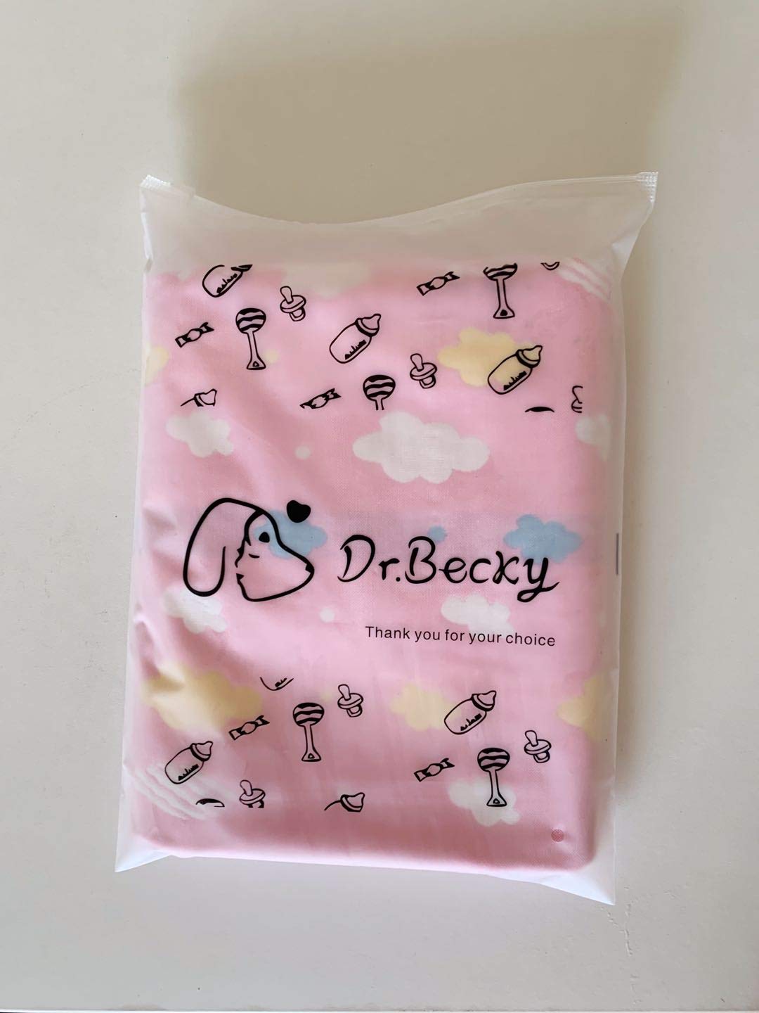 Baby Diaper Changing pad, Reusable Oversized Waterproof pad, Breathable Diaper pad (32x28in), Machine Washable Portable Diaper pad,(Pink), Dr. Becky.
