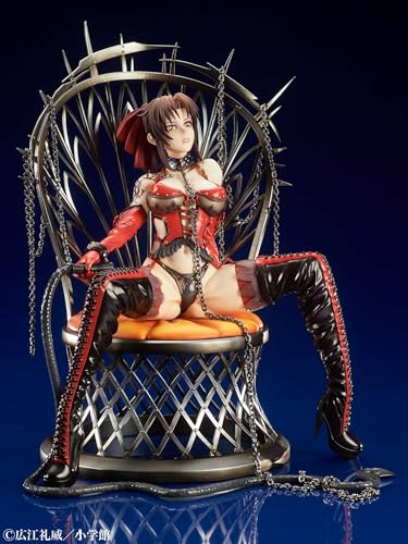 MediCos Black Lagoon: Revy (20th Anniversary Ver.) 1:7 Scale PVC Figure,Multicolor