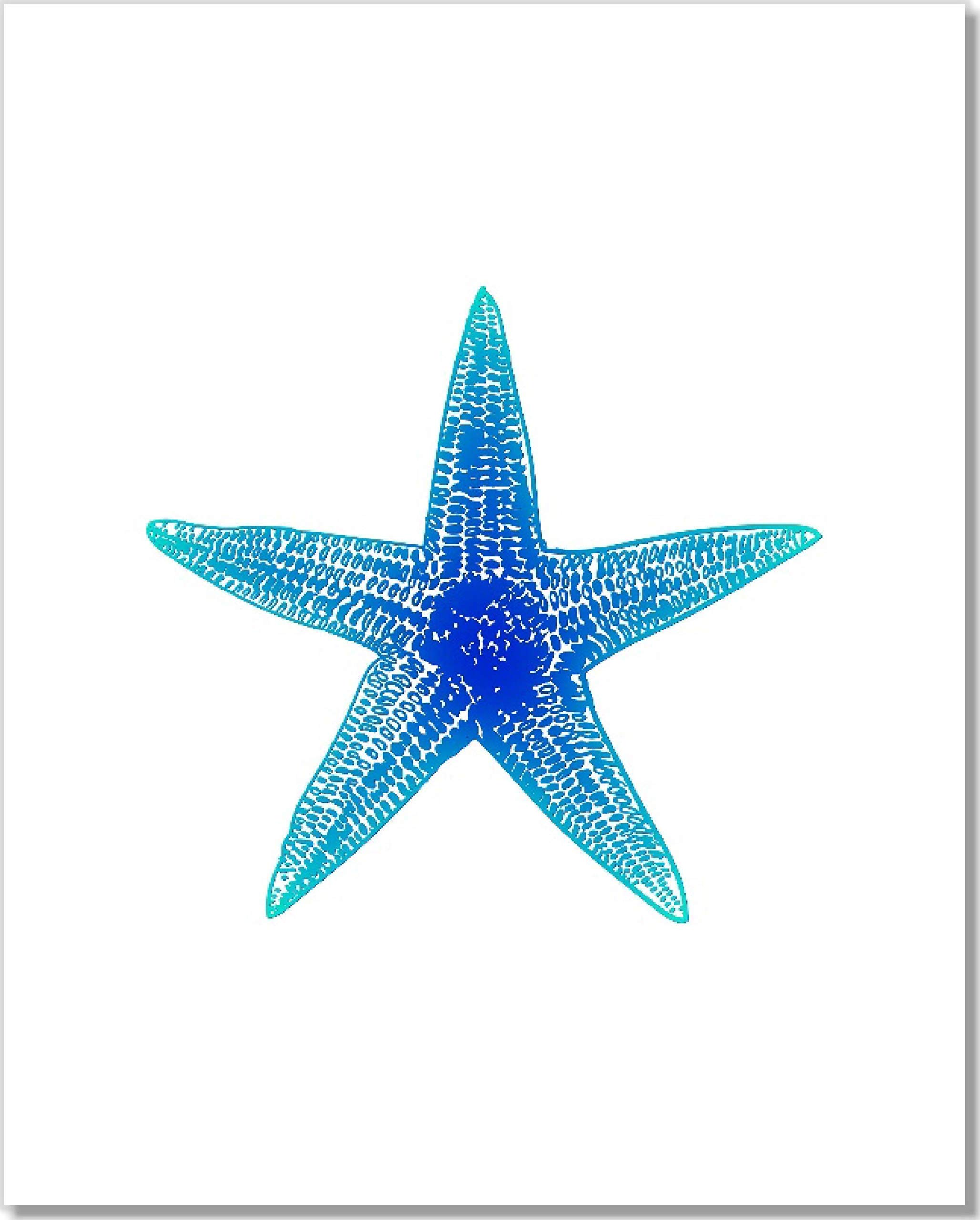 Beach Wall Art Prints - Nautical Decor - (Set of 6) - 8x10 - Unframed - Ocean Theme