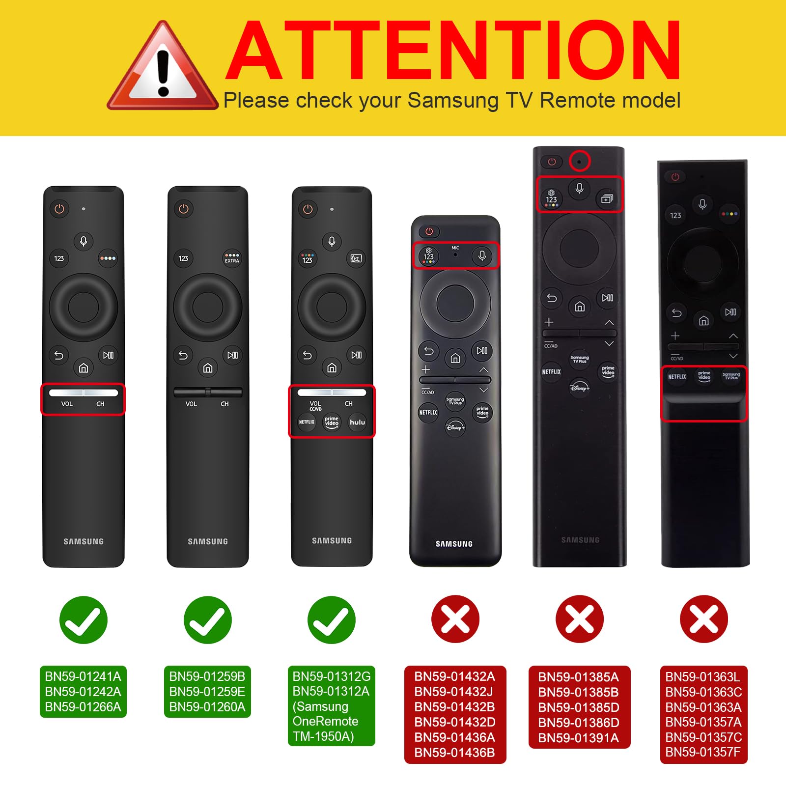 Fintie Protective Case Compatible Samsung Smart TV Remote Controller BN59 Series, CaseBot Light Weight Kids-Friendly Anti Slip Shock Proof Silicone Cover, Black