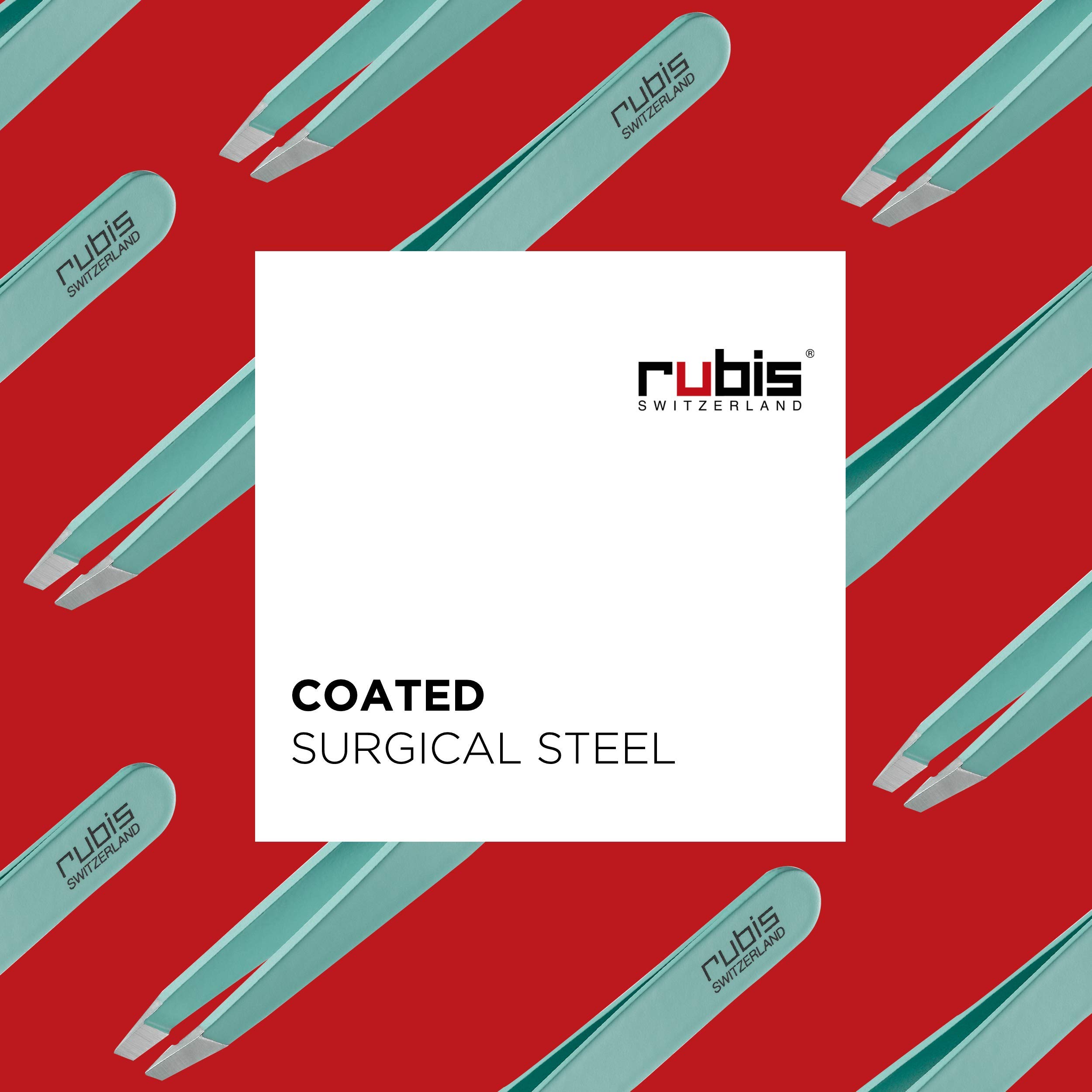 Rubis Tweezers, Classic Satin, Tiffany 1K1618,Rubis Switzerland Swiss Made World Renowned Precision