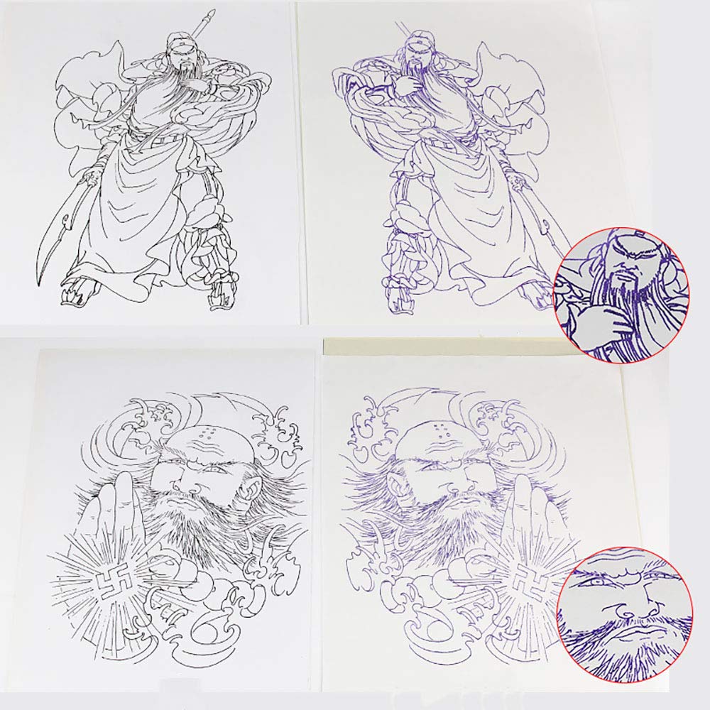 Tattoo Transfer Stencil Printer Machine with 10 Thermal Tattoo Kit Copier Printer Tattoo Transfer Stencil Paper Tattoo Stencil Printer Machine for Tattoos Supply
