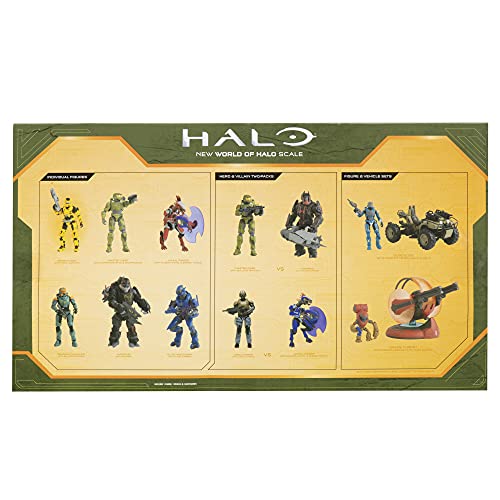 HALO Deluxe Figure - UNSC Mantis and Spartan EVA - Armor Defense System - Build Out Your Universe