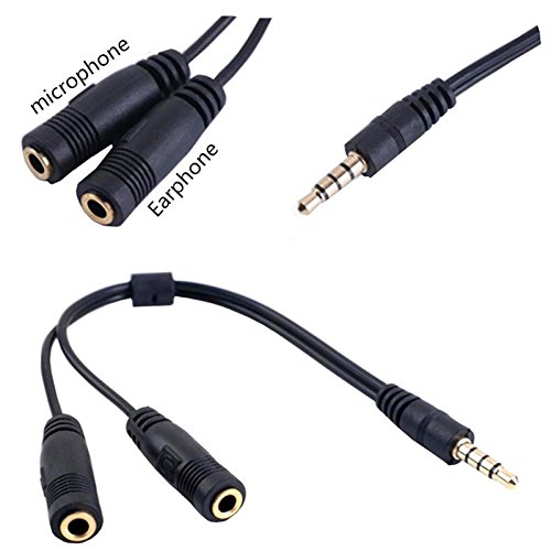 Audio Splitter 3.5 mm Y Splitter for head phone, tablet, samsung media devices