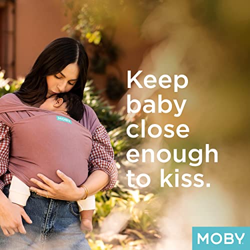 Moby Wrap Baby Carrier | Element for Newborns & Infants #1 Gift Keeps Safe Secure Adjustable All Body Types Perfect Mom Dad Taupe