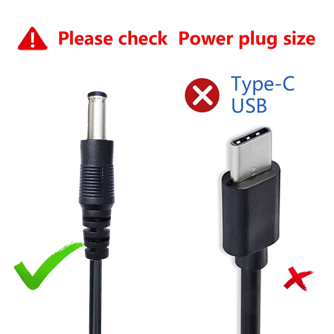 T POWER 12V Charger for TP-Link Deco Tri Band Mesh WiFi System S4, M3, M4, M5, M9, X20 X55 X60 XE75 X90 S4 M5 AX21 AX3000 AX3600 AX6600 AXE5400 Ac DC Adapter Power Supply Cord