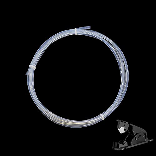 BZ 3D 3M PFA Teflon Bowden Tube 260 Celsius High Temperature Transparent PTFE tubing 2 X 4mm for 1.75mm Filament for Ender 3 CR-10 MK3 MK3S Mega 3D Printer ect.(PFA)
