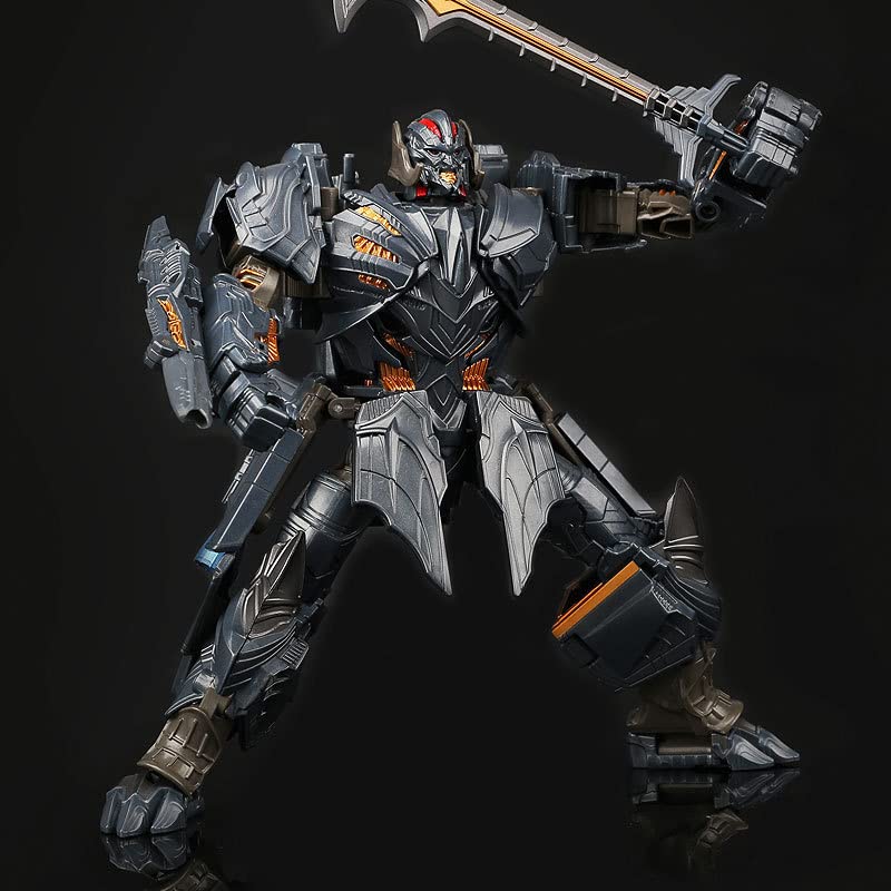 Asoucou Alloy Deformation Robot Toys, Action Figure Deformation Car Model for Kids Boys and Girls Gift