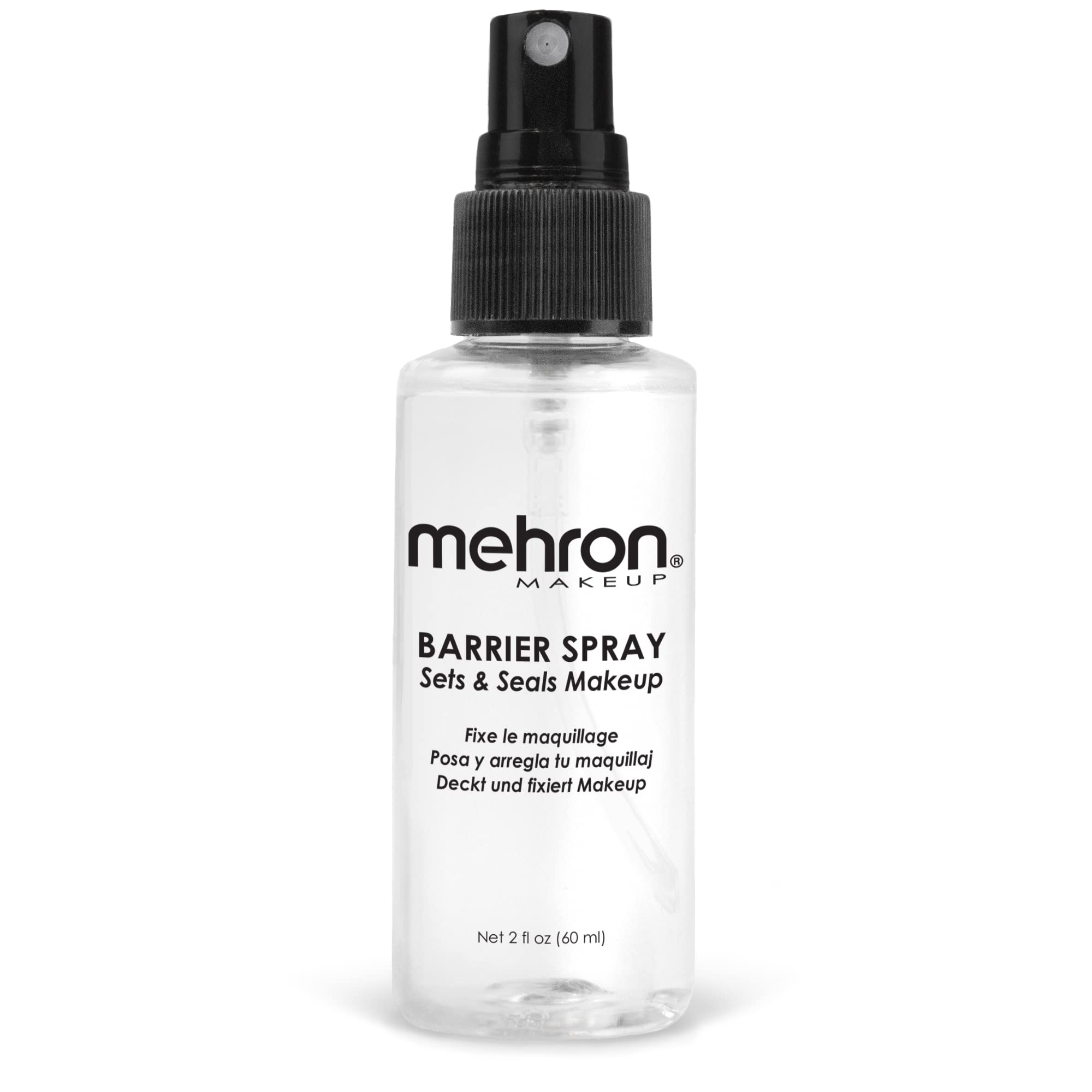 Mehron Barrier Spray Carded Makeup Accessory, 1 Ounce