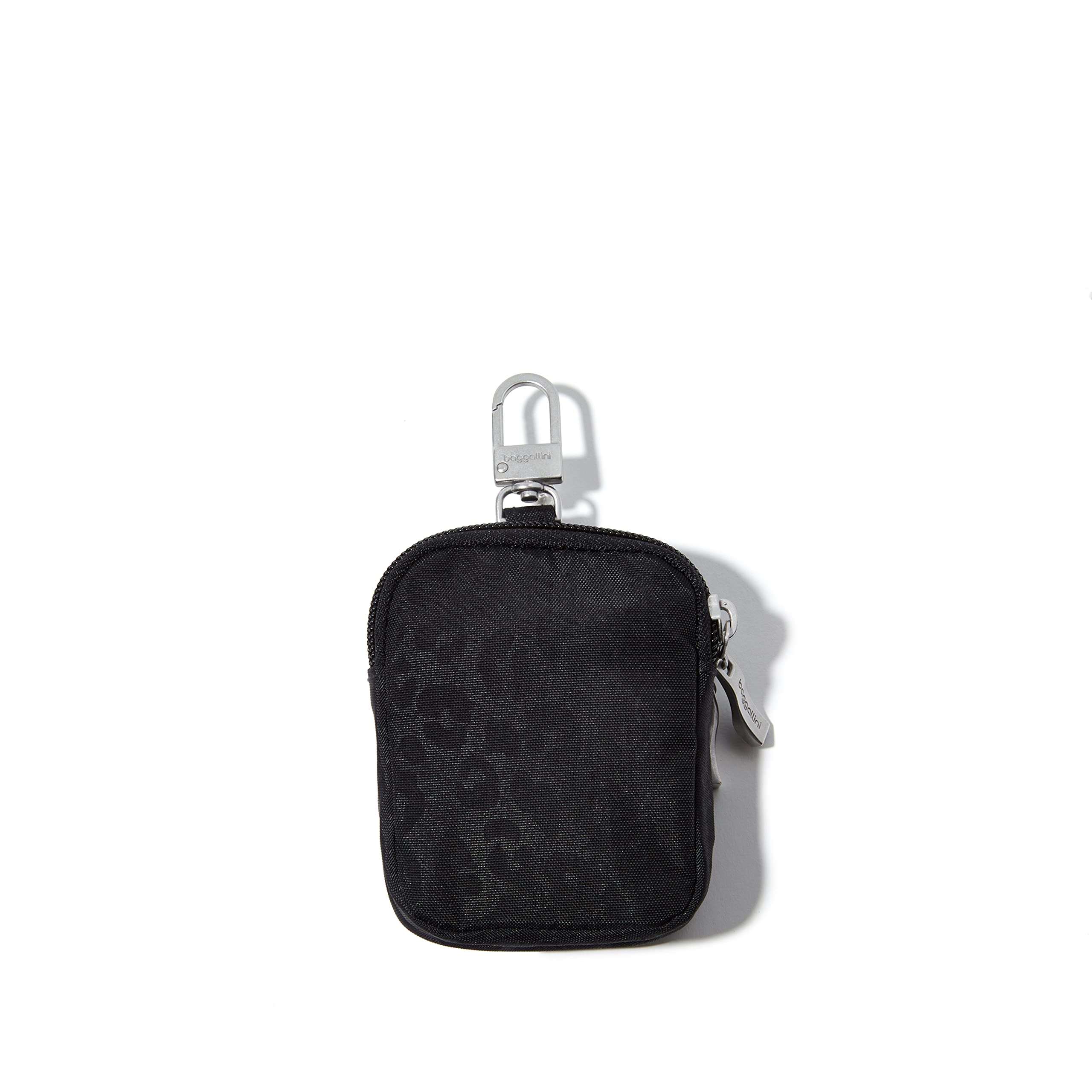 Baggallini RFID Rectangle Double Zip Pouch Blush Camo One Size