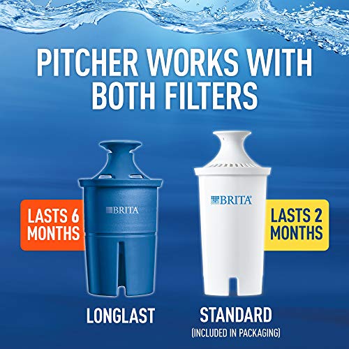 Brita Space Saver Water Filter Pitcher