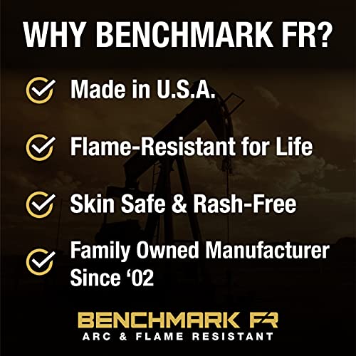 BENCHMARK FR Flame Resistant Face Mask Neck Gaiter - CAT2 (American Shemagh, Beige)