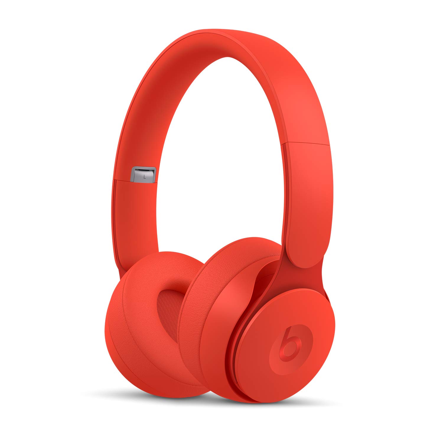 Apple Beats Solo Pro Wireless Noise Cancelling On-Ear Headphones H1 Headphone Chip, Class 1 Bluetooth, Active Noise Cancelling, Transparency, 22 Hours of Listening Time - Red