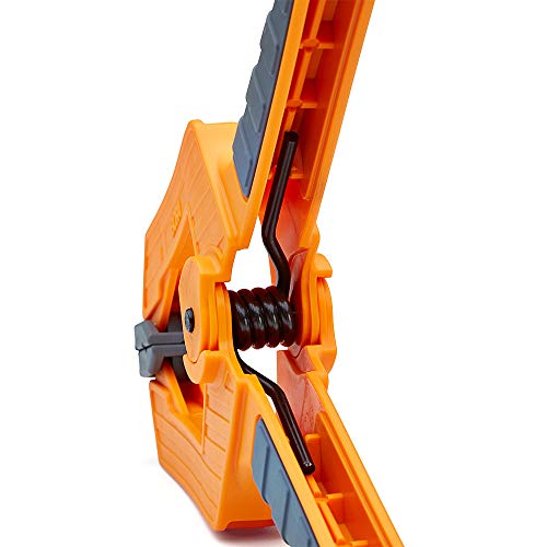 Bora 4-inch Professional Spring Clamps Pair, 35-Pounds of Clamping Pressure, Includes 2 Spring Clamps, 570604