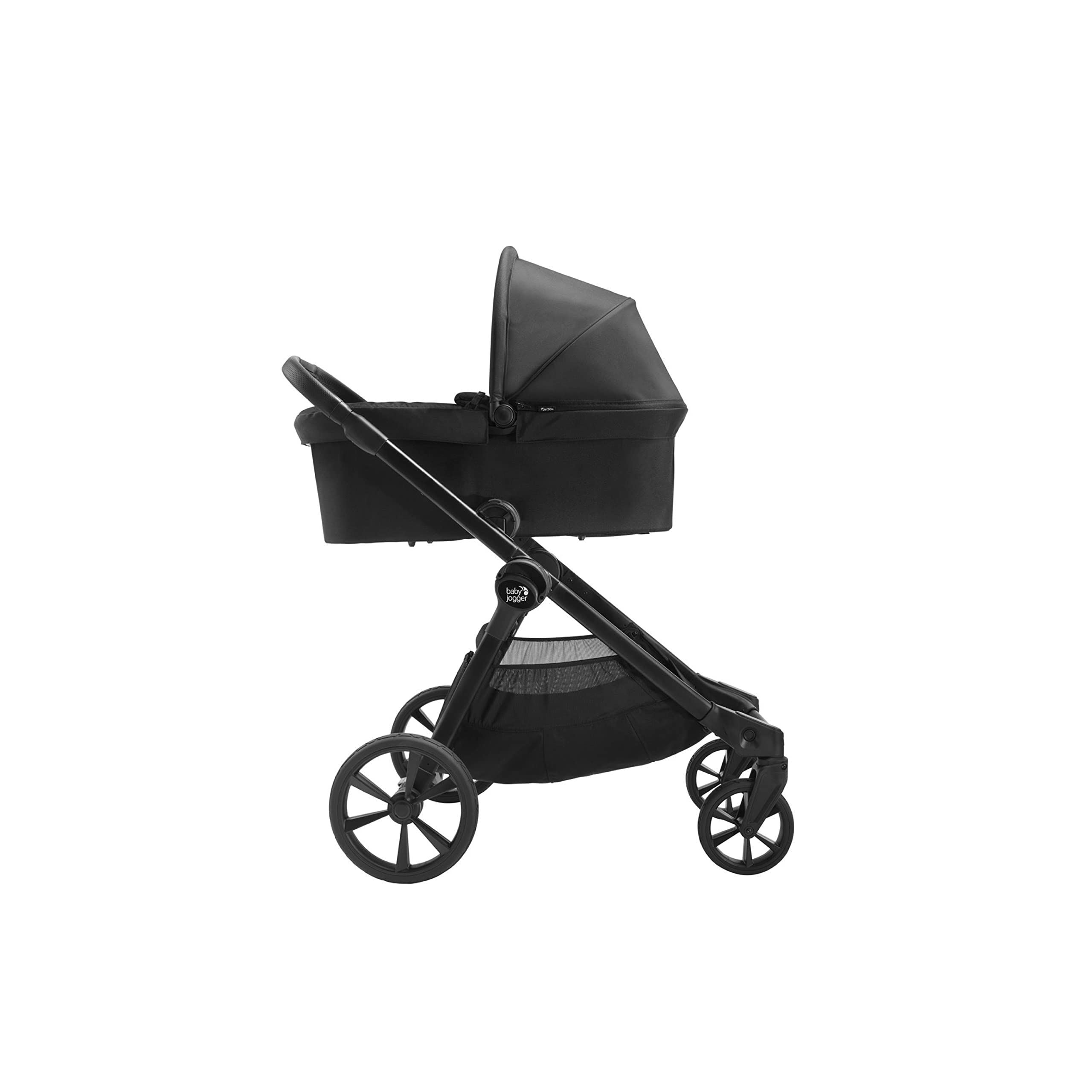 Baby Jogger Deluxe Pram for City Select 2 Stroller, Eco Collection, Lunar Black