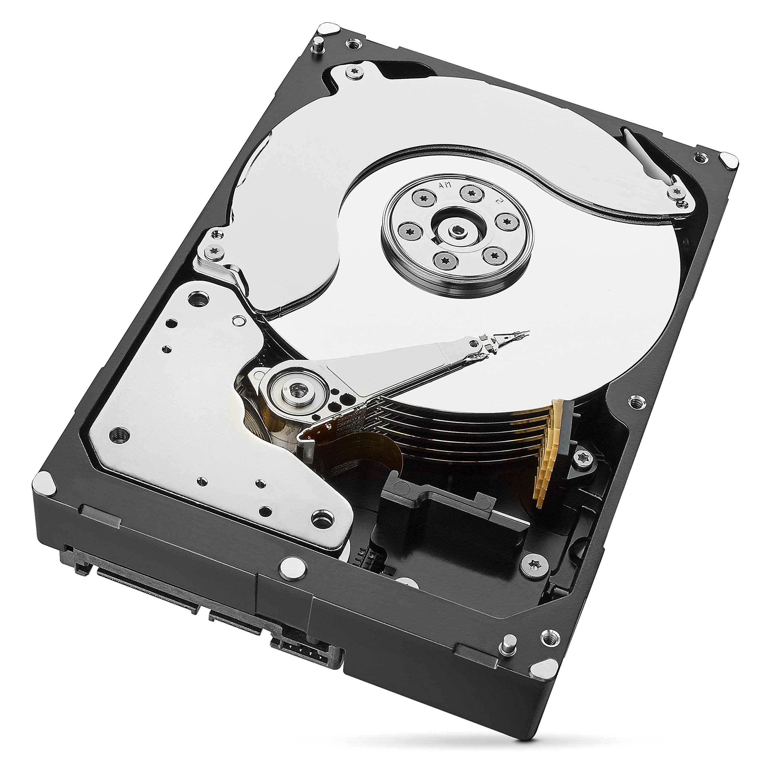 Seagate 6TB IronWolf NAS SATA 6Gb/s NCQ 128MB Cache 3.5-Inch Internal Hard Drive (ST6000VN0041)